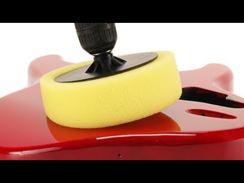 What i Use to Polish my DIY Guitar Kits