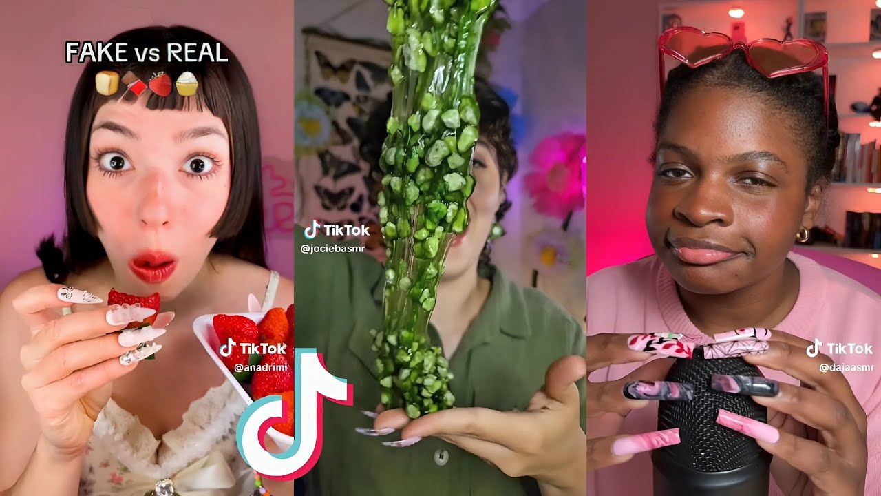 ASMR  | TIKTOK Compilation| Part 41 | ASMR for deep sleep