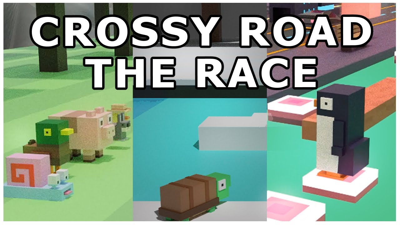 Crossy Road - The Race [COSC 3P98 Blender Animation]