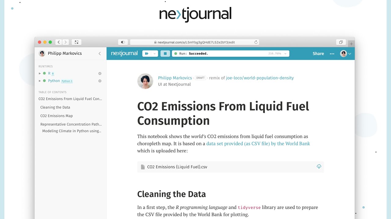 Introducing Nextjournal