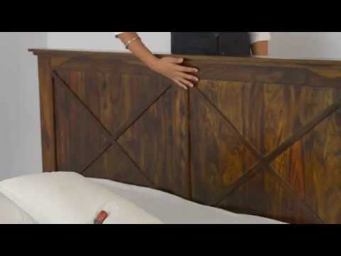 Crossia Bed - Saraf Furniture