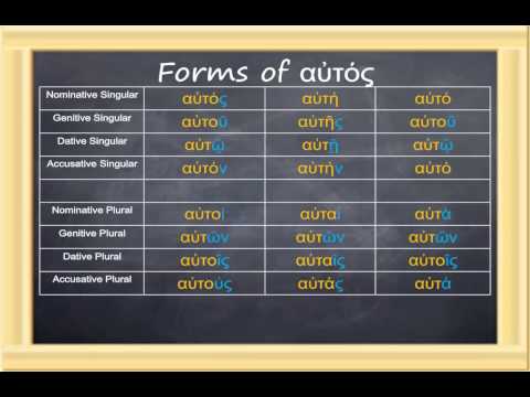 Basics of Biblical Greek, Chapter 12