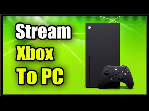 How to Stream Xbox One or Series X / S to PC & Play Games (No Input Lag Tutorial)
