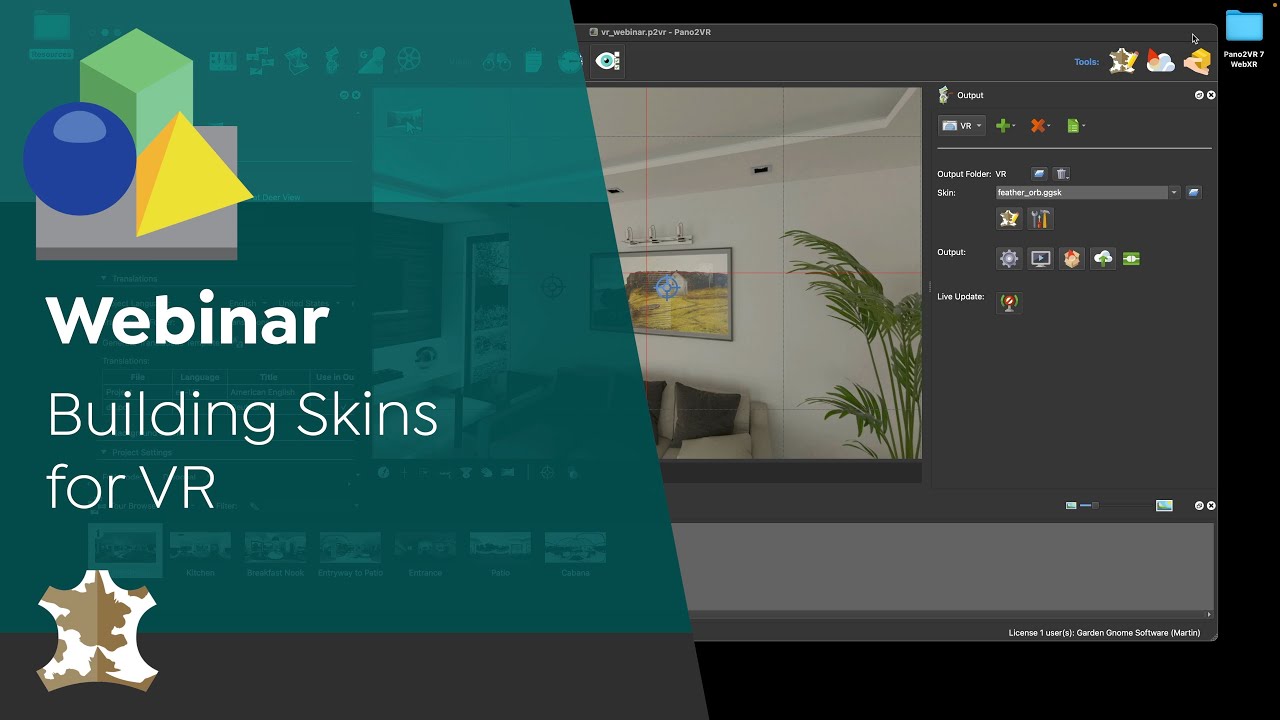 Webinar | Pano2VR 7 - Building Skins for VR