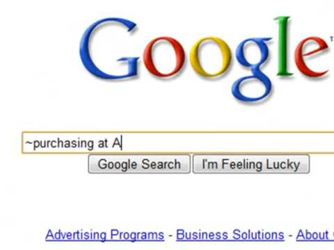 Use Google to find names of departments