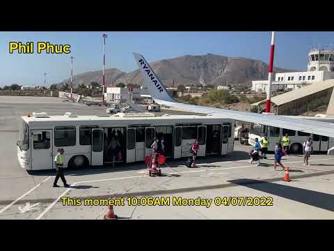 Part 4 - Arrival Santorini Airport JTR