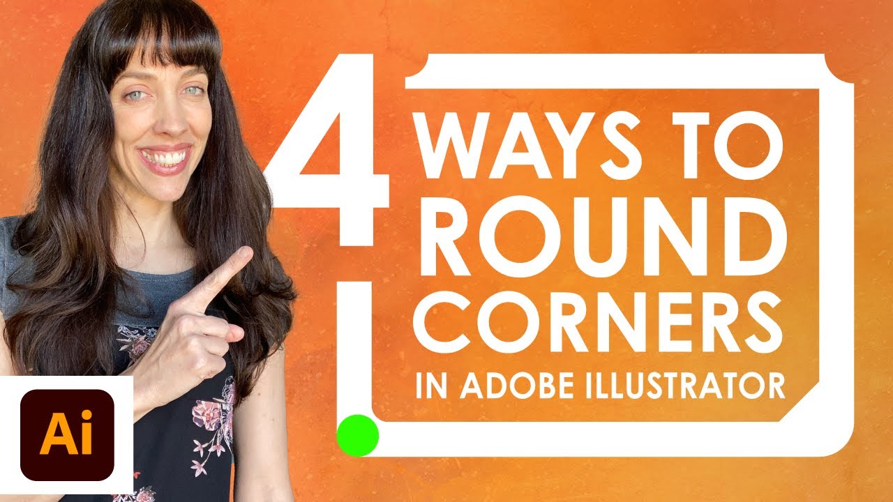 4 Ways to round Corners Adobe Illustrator