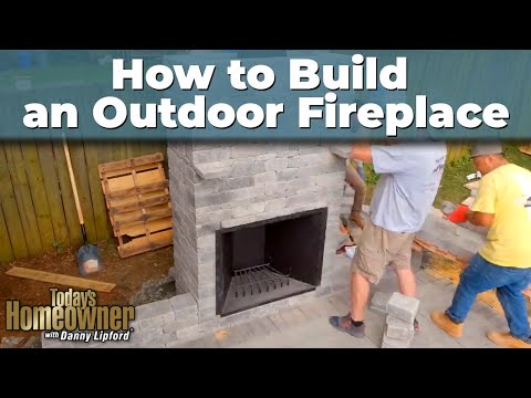 How to Build an Outdoor Fireplace