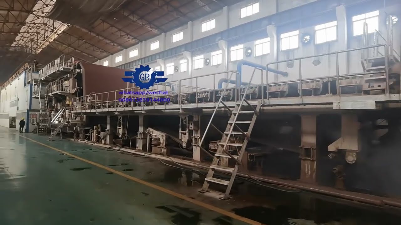 Large high-yield kraft paper making machine