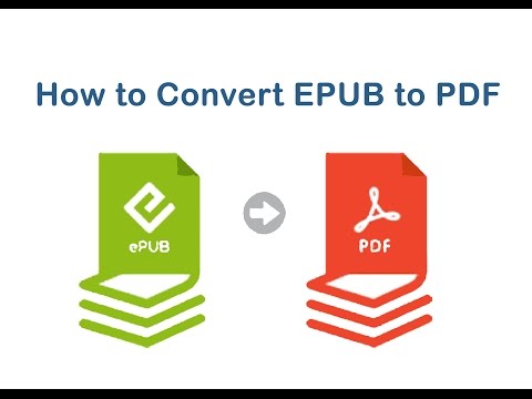 How to Convert EPUB to PDF