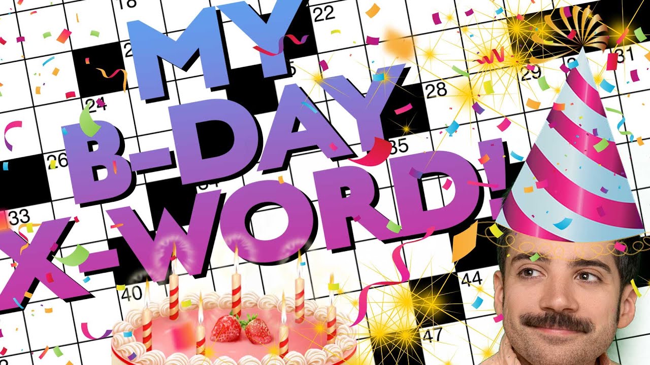Solving My Birthday Crossword! - 10 September 1984 New York Times Crossword