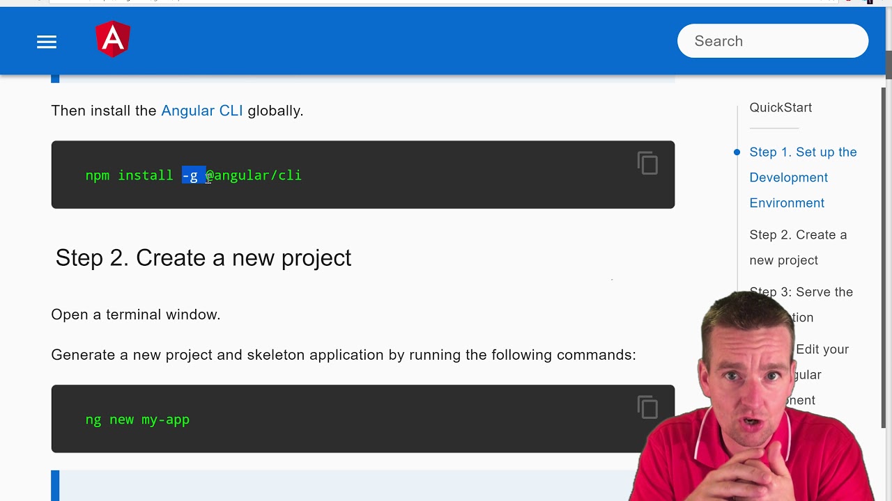 Building a Angular4+ Web App | S4P14 | Install Angular Command Line Interface | Angular CLI