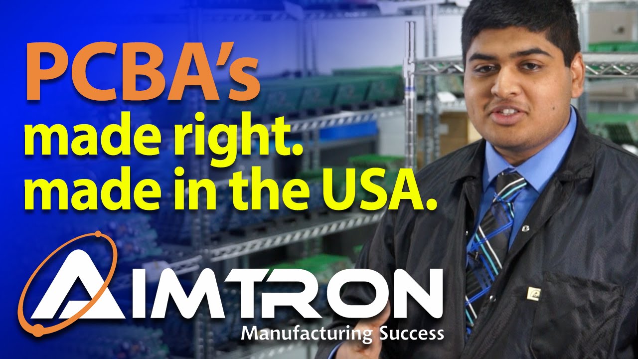 PCBA Electronic Manufacturing and Design Services | Aimtron Corporation | Palatine, IL