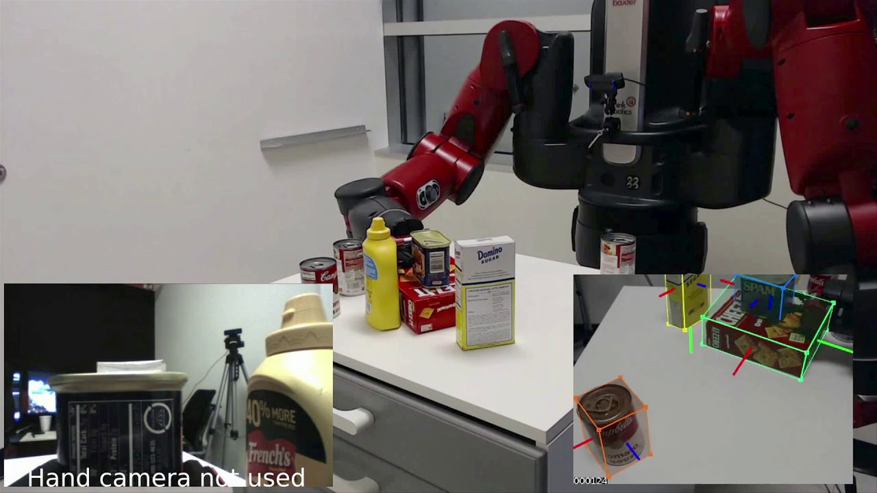 Research at NVIDIA: Deep Object Pose Estimation for Semantic Robotic Grasping of Household Objects