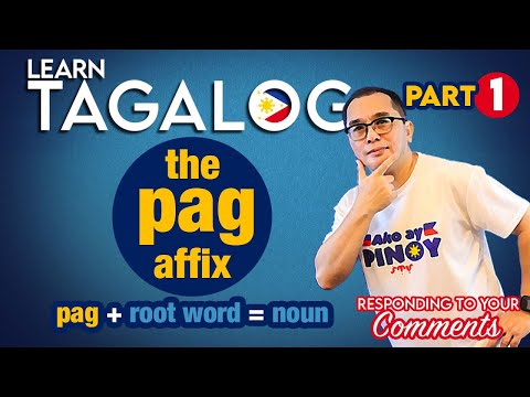 Answering Your Question: The "PAG" Noun Affix | PART 1 (E146)