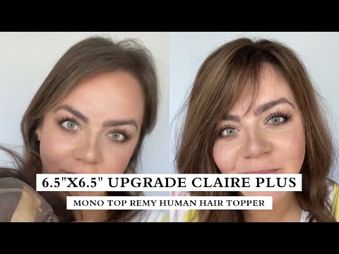 How to lower your hairline: lace front topper helps you! | Hair Topper Review