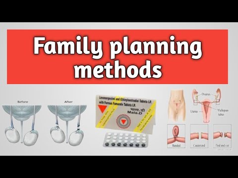 FAMILY PLANNING METHODS