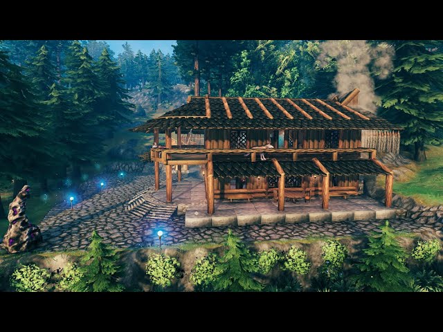 Freya's Mountain Cabin Valheim Build