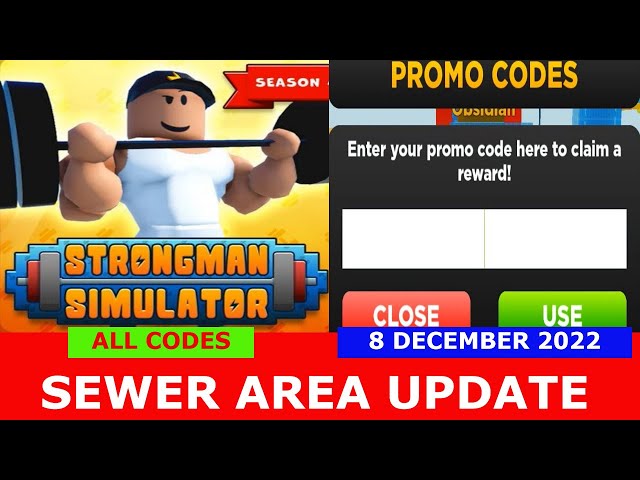 Roblox Strongman Simulator codes for December 2022: Free boosts, pets ...