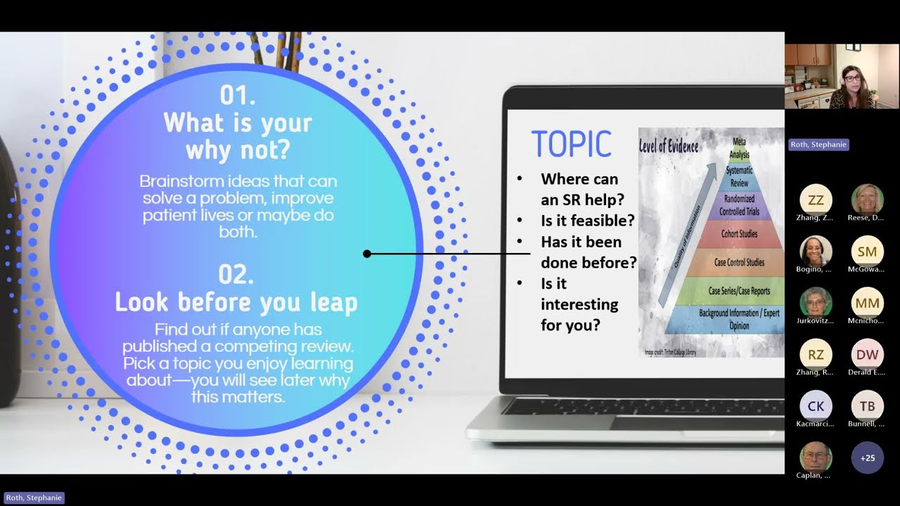 ACCEL TechTalk: Systematic Reviews: An Overview and Tips for Conducting a Successful Review