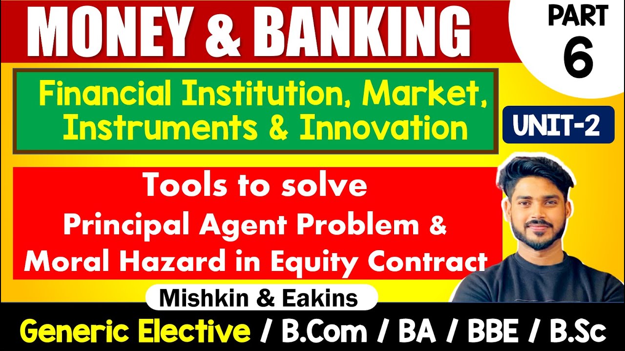 Understanding Tools to Solve Principal-Agent Problems and Moral Hazard in Equity Contracts ...