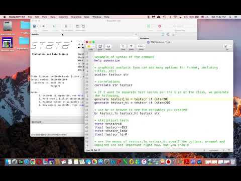 Stata Tutorial - Part 1