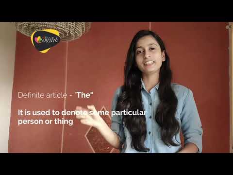 What are Articles? -- Types of Articles ( Part1)