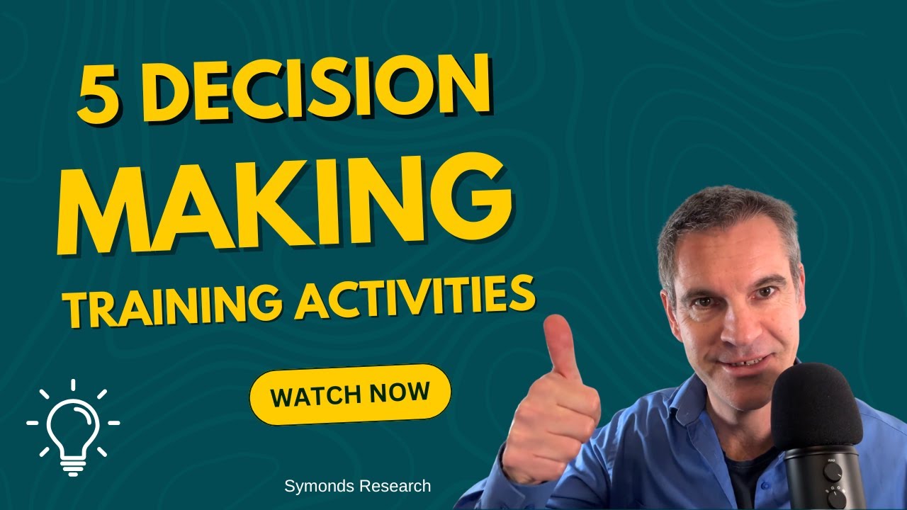 5 Decision-Making Training Activities for Workplace Teams