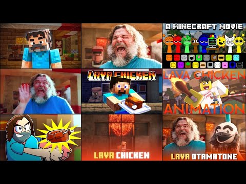 WHICH VERSION OF "Steve’s lava chicken" IS BEST? 😂 Minecraft the movie ORIGINAL vs COVERS
