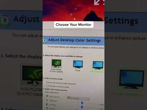 Make Your Monitor More Colorful With This Tip🔥👀