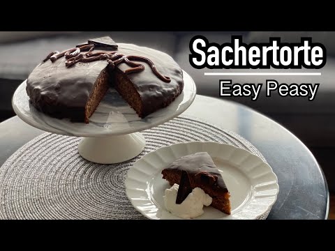 Sachertorte Easy Peasy- Italian Food Easy Peasy by The Bellardinelli Sisters