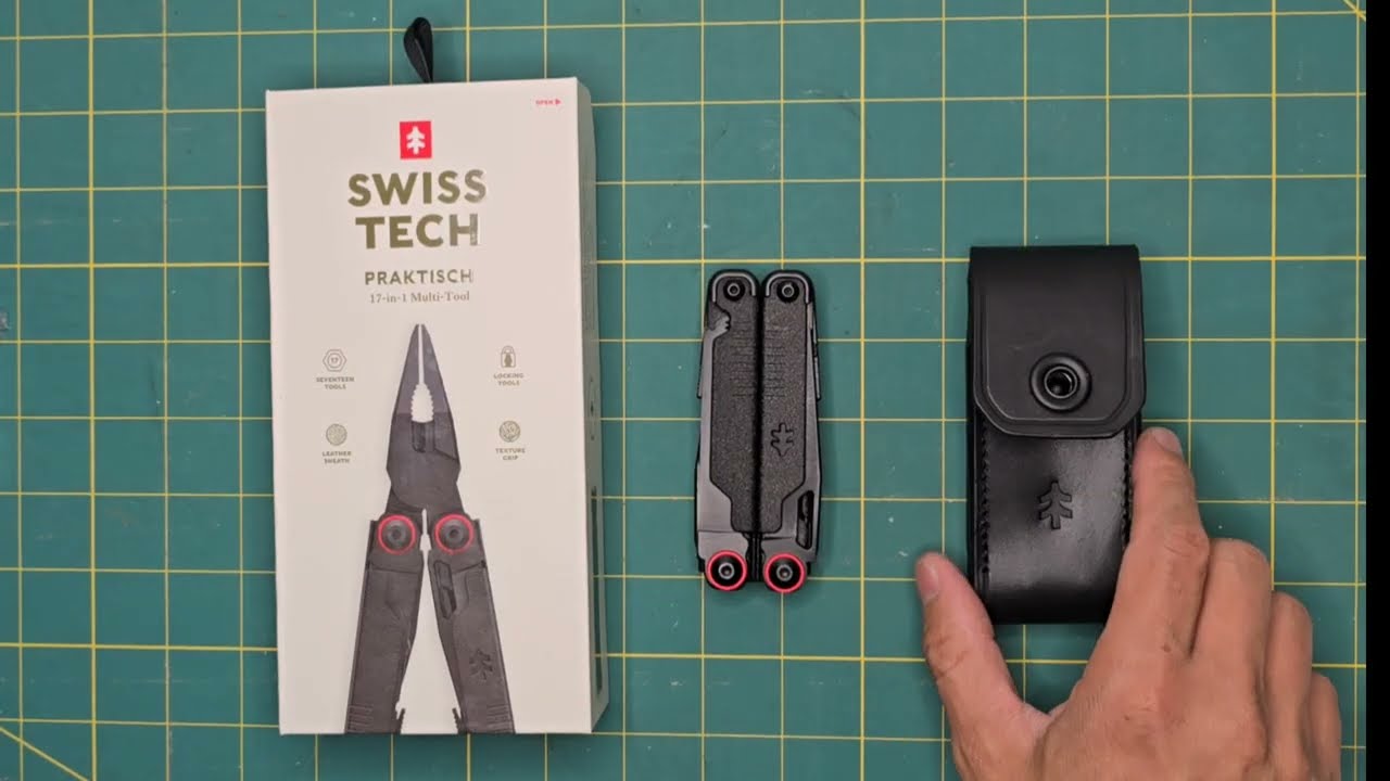 Swisstech Praktisch Aus-8 Multitool Review - Walmart Multitool 