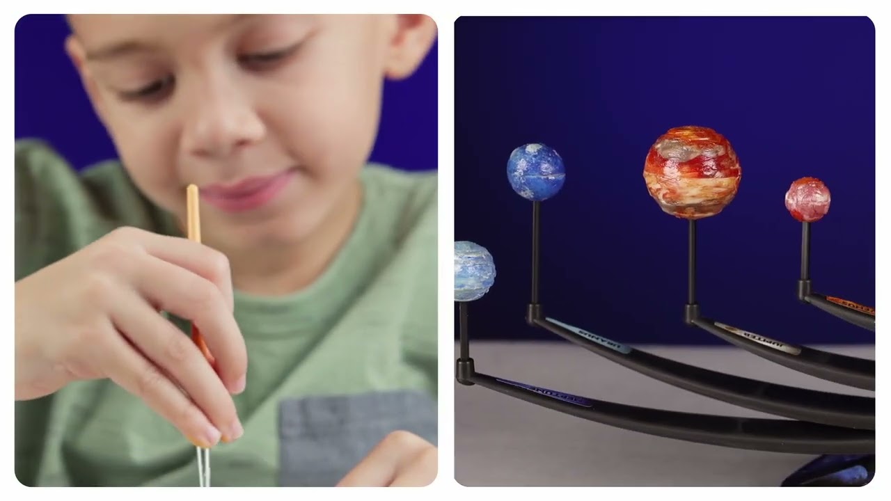 National Geographic Glow-in-the-Dark Solar System Activity Kit | 2025 NAPPA Award Winner