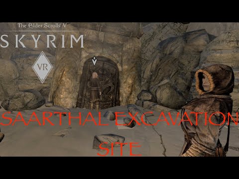 Steam Community :: Video :: Skyrim VR Modded Saarthal Excavation Site ...