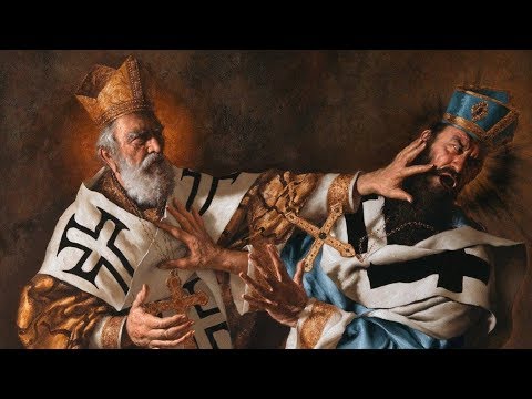 St. Nicholas vs. the Arian Heresy