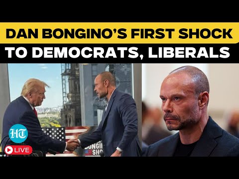 LIVE: Dan Bongino's First Shock To Democrats, Liberals | FBI | Kash Patel | Trump | US Congress