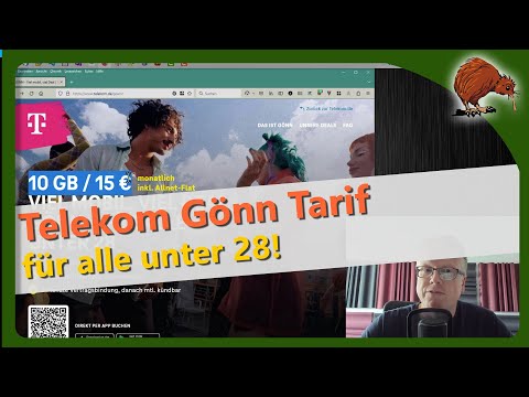 Neuer Tarif: Telekom Gönn Tarif - 10 GB, 15 Euro, 3 mal Dayflat + Extras