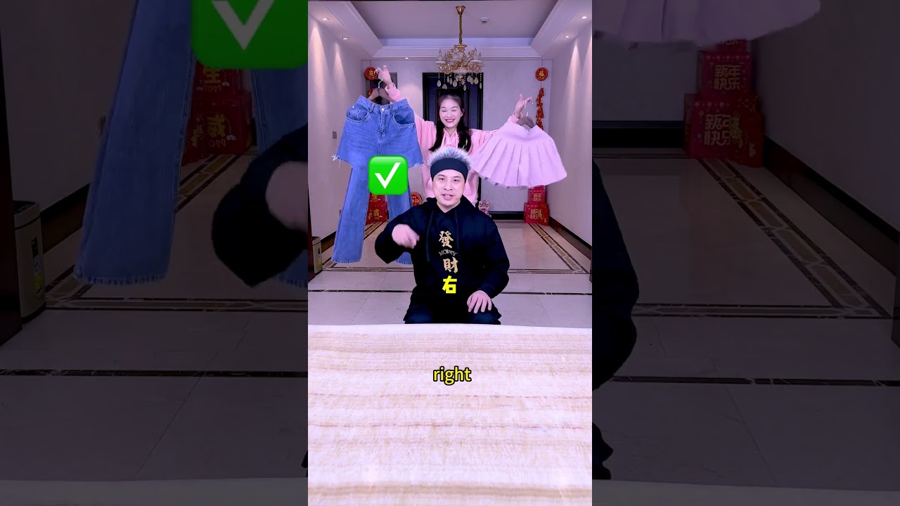 Left Or Right Challenge, So Exciting, Come And Play! ! #Funnyfamily#Partygames#Familygames