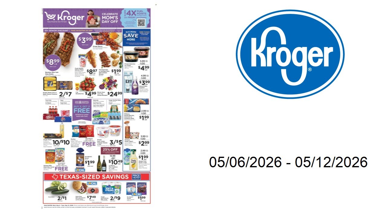 Kroger Weekly Ad - 05/06/2026 - 05/12/2026