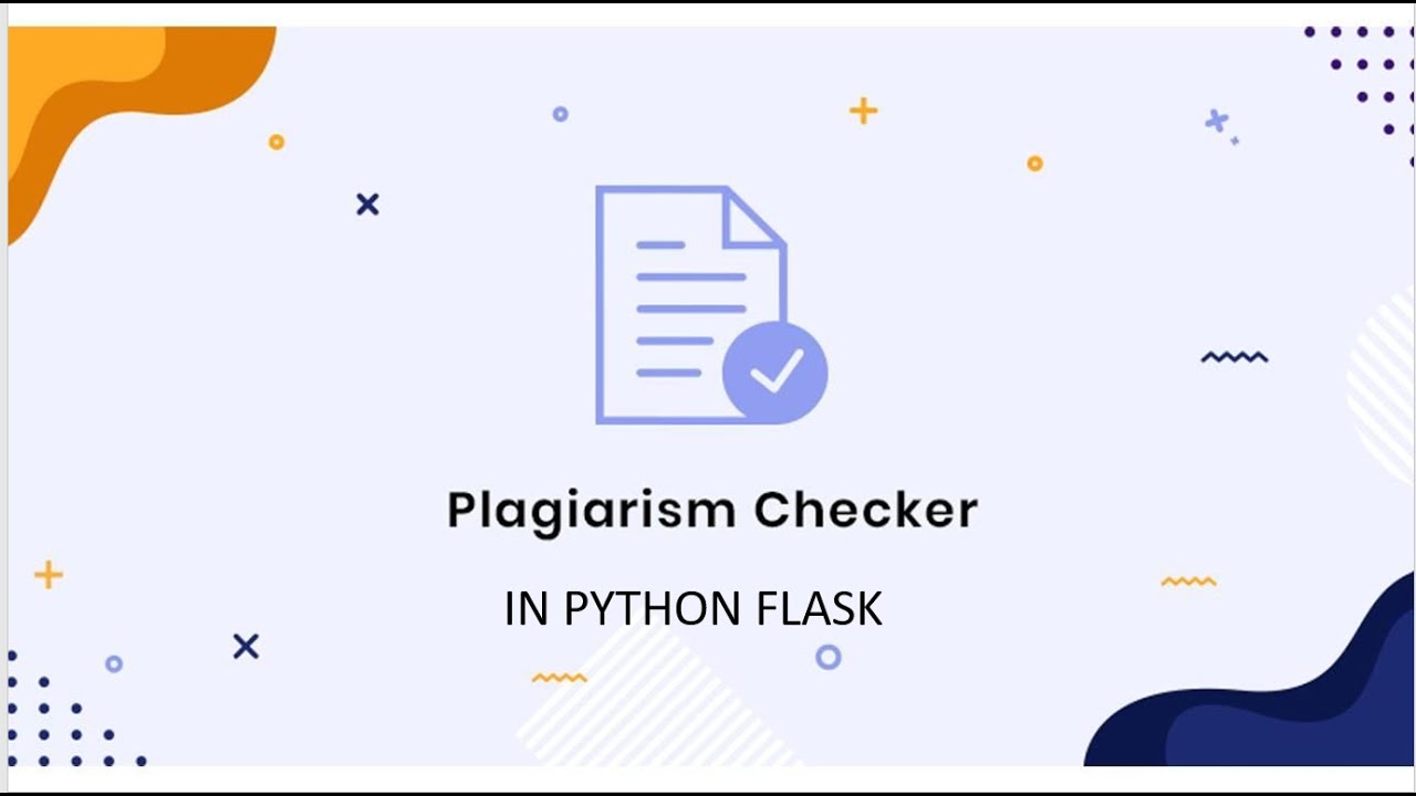 Python flask projects | Similarity detector in python flask | Plagiarism detector in python