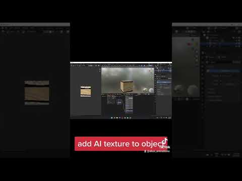 AI Generated Textures in Blender