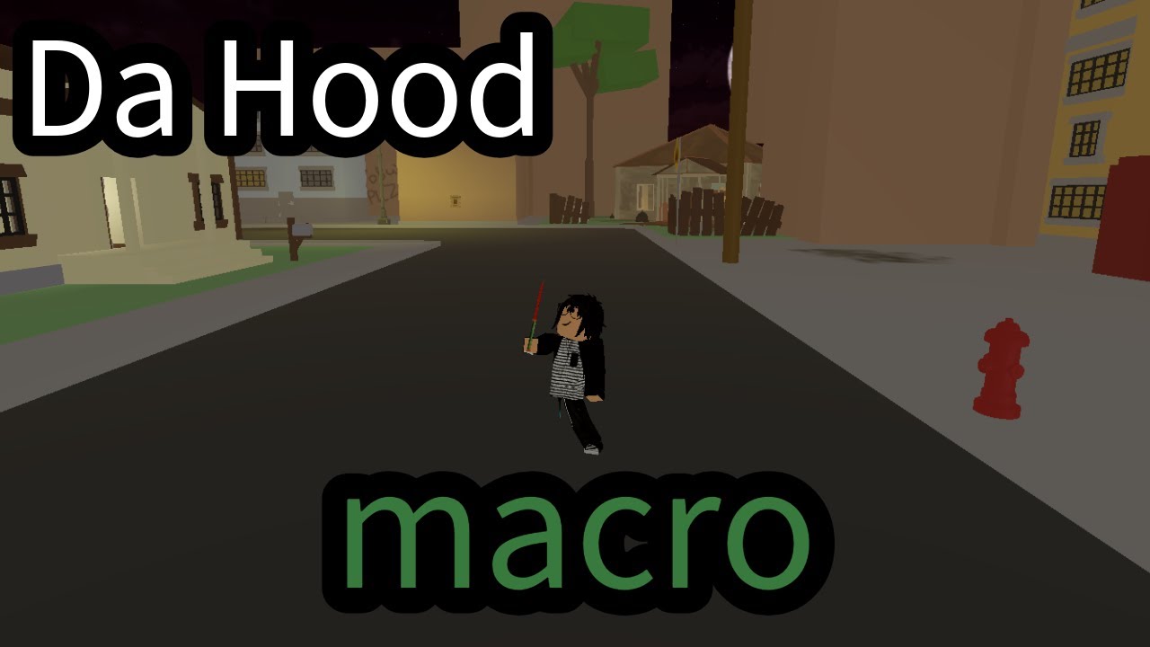 Da hood macro-Tutorial (Still Working)