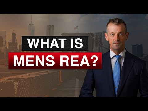 What is Mens Rea? What is Intention in Criminal Law? Criminal Defense Attorney Bronx New York NY