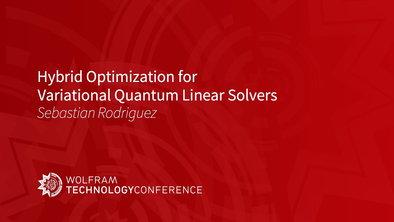 Hybrid Optimization for Variational Quantum Linear Solvers