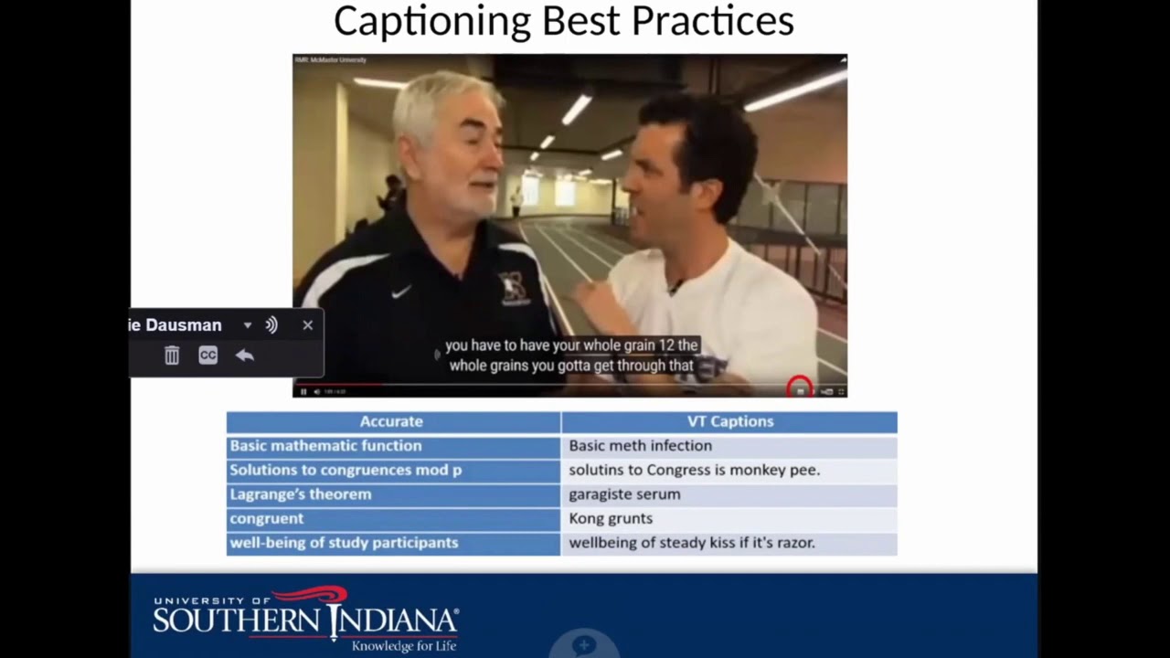 Closed Captioning Best Practices