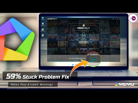 MEmu Play 8 Emulator 59% Loading Stuck Problem Fix. (100% Working)