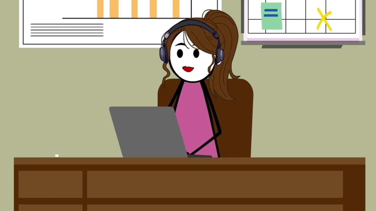 How Veronika Keeps Control of Rude Customer Calls #gplus #animation