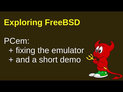 FreeBSD: a PC emulator - PCem
