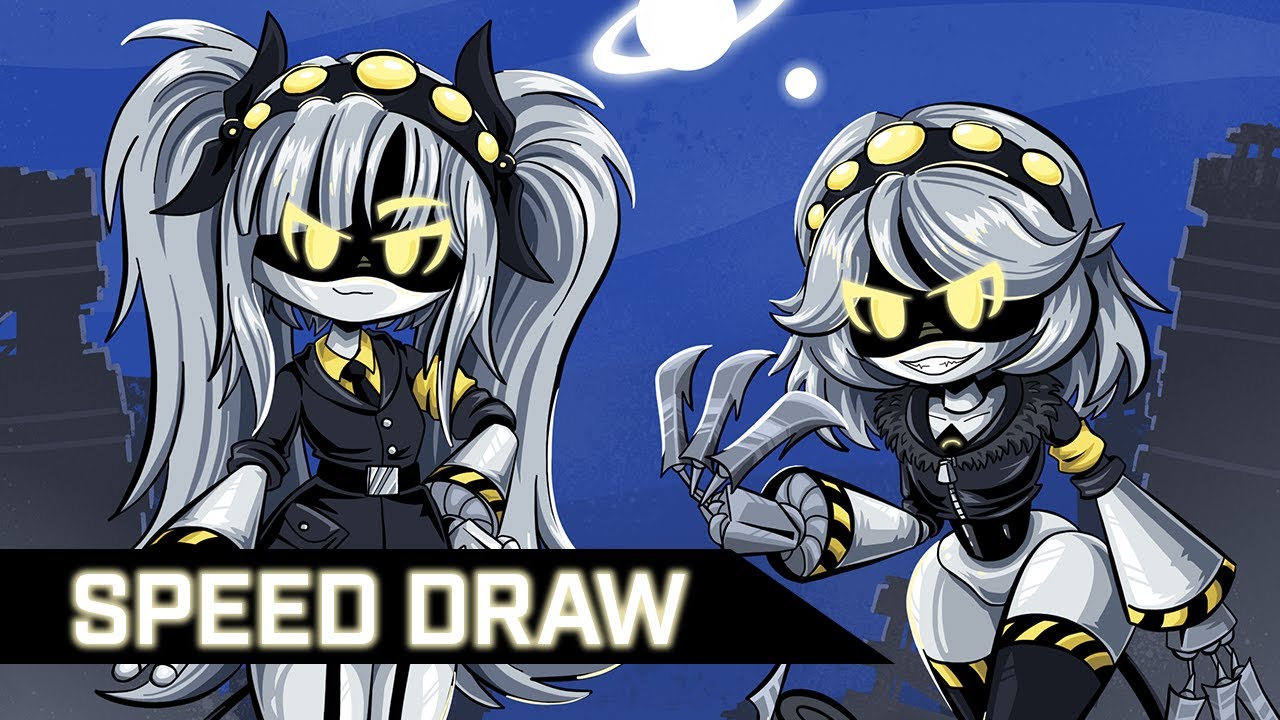 Speed Draw: Murder Drones J and V  | The General Moe
