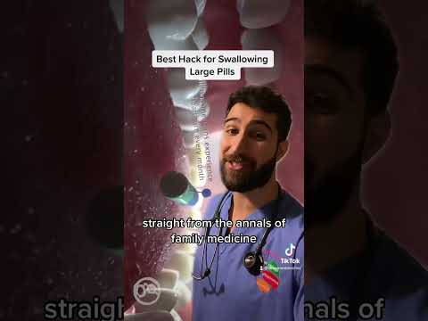 The Best Hack for Swallowing Large Capsules #lifehacks